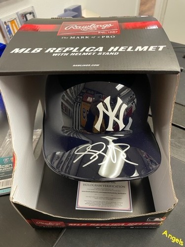 LUKE VOIT AUTOGRAPHED FULL SIZE BATTING HELMET - YANKEES - FANATICS ...