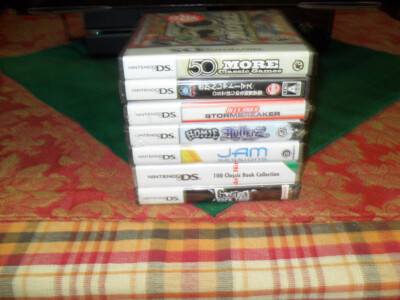 Nintendo Ds game lot: 7 games in total All New/Sealed! | eBay