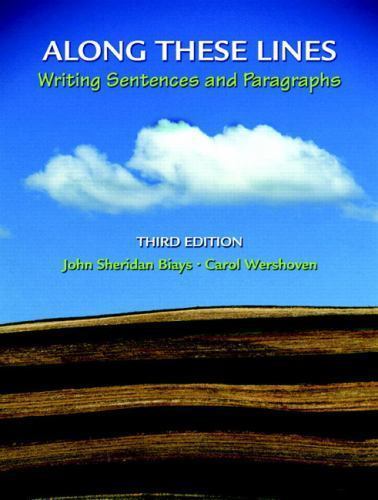 Mywritinglab Ser.: Along These Lines : Writing Sentences and Paragraphs ...