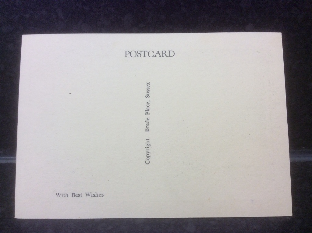 Brede Place, Sussex B/W Postcard | eBay