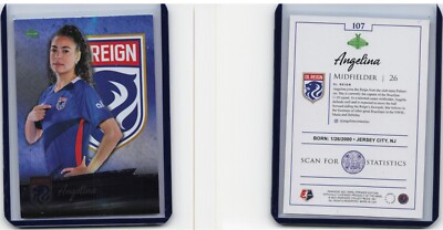2021 Parkside NWSL Premier Edition Foil #107 Angelina - OL Reign | eBay