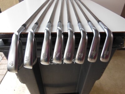 Ping I210 iron set black dot 4 thru U wedge, graphite shafts, regular ...