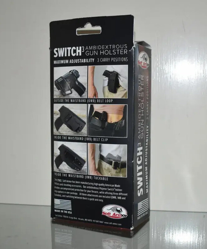 Soft Armor Switch 3 Fits Sig Sauer P365 Ambidextrous Holster901-PR 3 ...