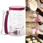 900ML Pancake Baking Batter Dispenser Measuring Cup Muffin Cream ...