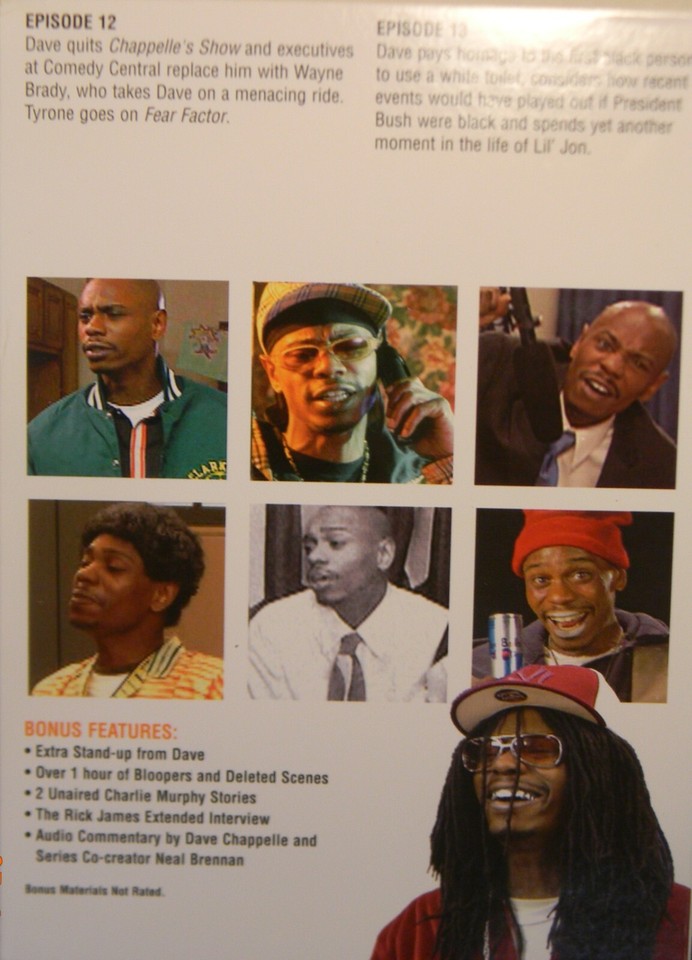 TV Series ~ Dave Chappelle Uncensored ~ 2nd Season DVD - Box Set | eBay