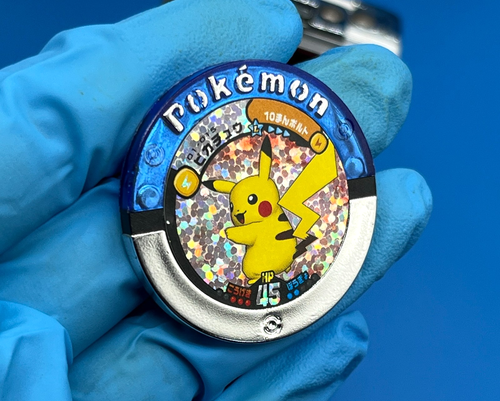 Pikachu ( metallic HOLO coin ) Pokemon Battrio Japanese | eBay