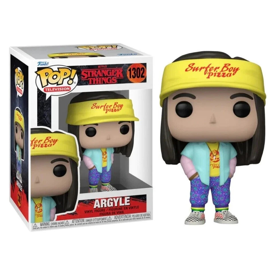 STRANGER THINGS S4 ARGYLE 3.75" POP VINYL FIGURE FUNKO NETFLIX 1302 | eBay UK