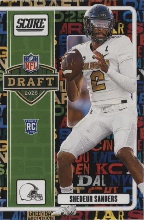 2025 Score - Nfl Draft Shedeur Sanders #2 (RC) for sale online | eBay