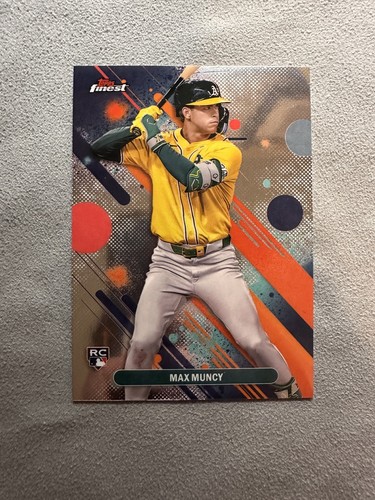 2025 Topps Finest #93 Max Muncy Athletics Rookie | eBay