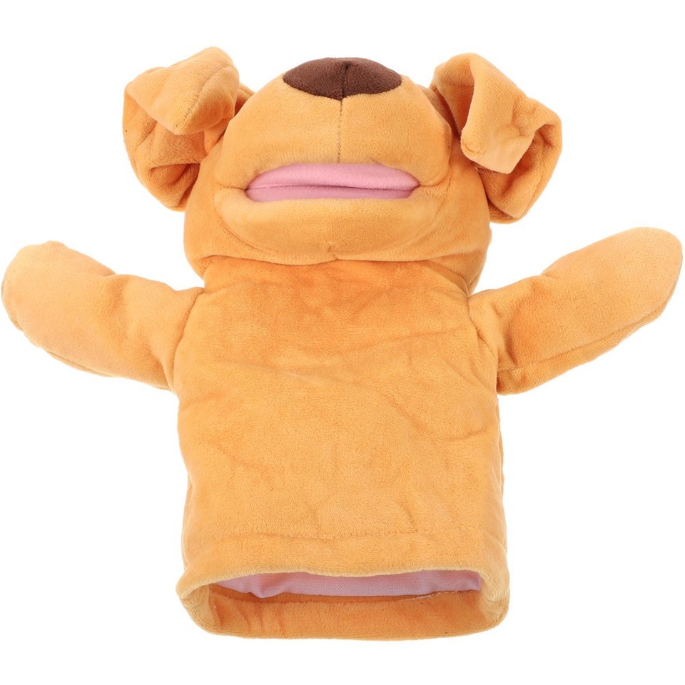 Animal Hand Puppet Dog Shape Cartoon Animal Puppet Kids Puppet Show ...