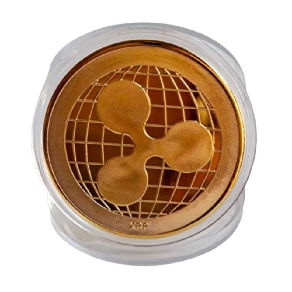 Gold Plated Ripple XRP Novelty token | eBay