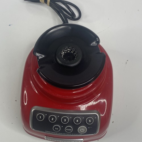 KitchenAid 5 Speed Blender 56oz Ice Crusher Empire Red Motor Base Only ...