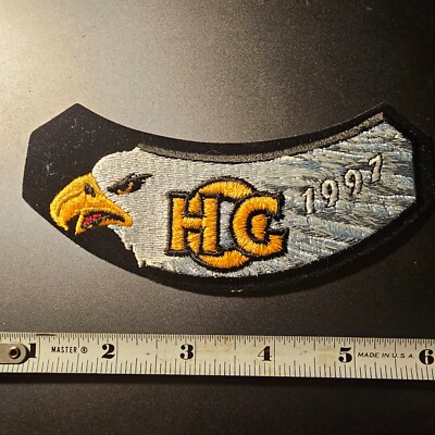 1997 HOG Membership Patch HARLEY DAVIDSON OWNERS GROUP Rocker HD NOS ...