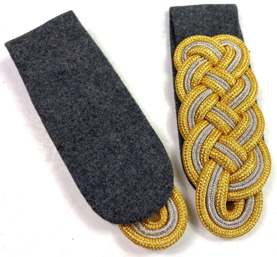 WWII GERMAN WAFFEN GENERAL SHOULDER BOARDS | eBay