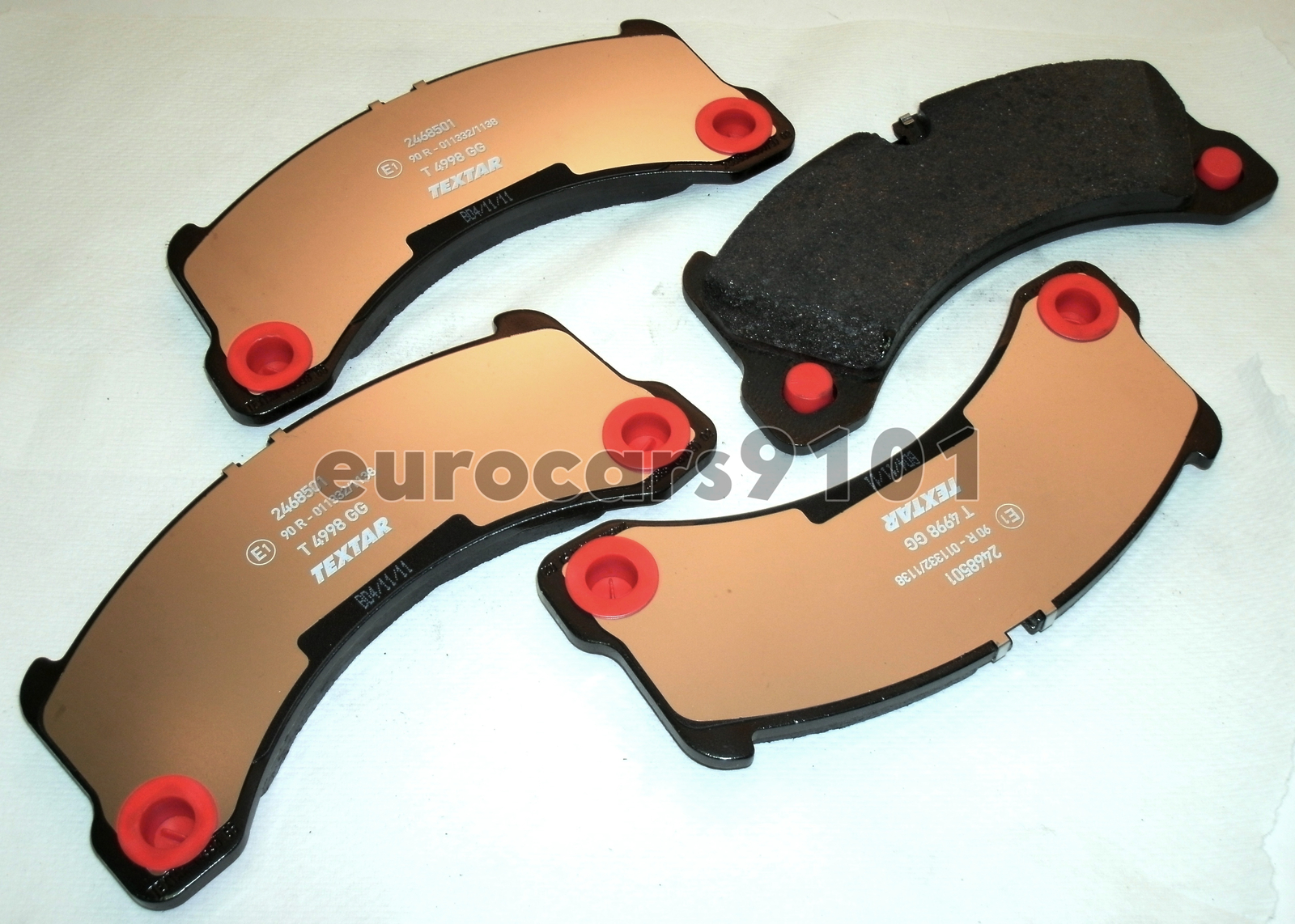 Porsche Cayenne Textar Front Disc Brake Pad Set 2468501 95835193930 | eBay