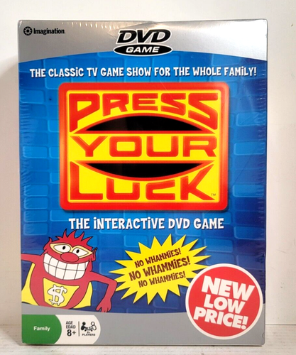 Press Your Luck The Interactive DVD TV Game 2009 Brand New Fast ...