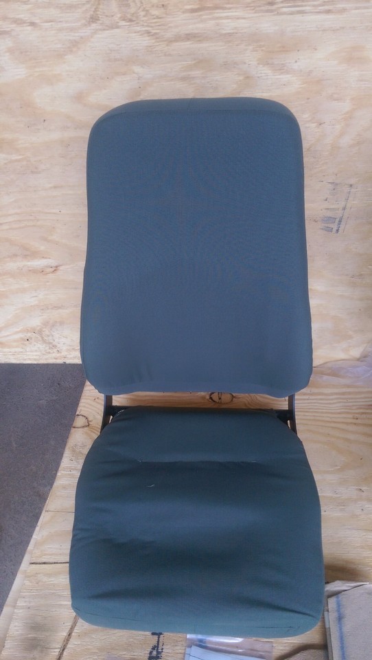 High Back SEAT KIT M998 HMMWV Humvee GREEN Driver & Commander Seat ...