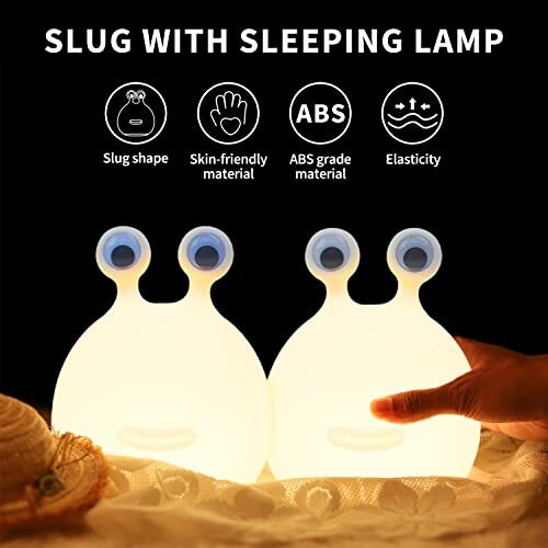 Cute Slug Kids Night Light Birthday Gifts Room Decor Bedroom ...
