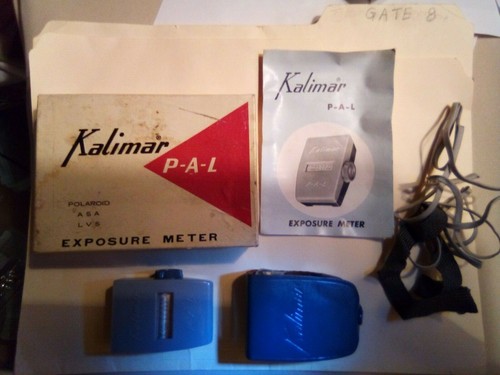vintage KALIMAR P-A-L Exposure Meter photography no batteries needed ...