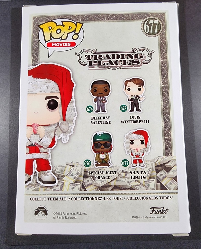 Funko POP 677 Trading Places Santa Louis | eBay