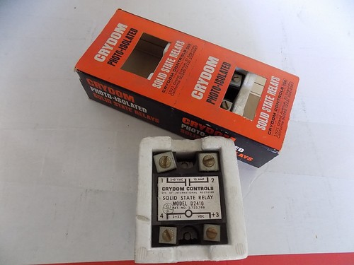NOS CRYDOM SOLID STATE RELAY D2410 SPST-NO, 10 A, 240VAC 3-32VDC MADE IN USA | eBay
