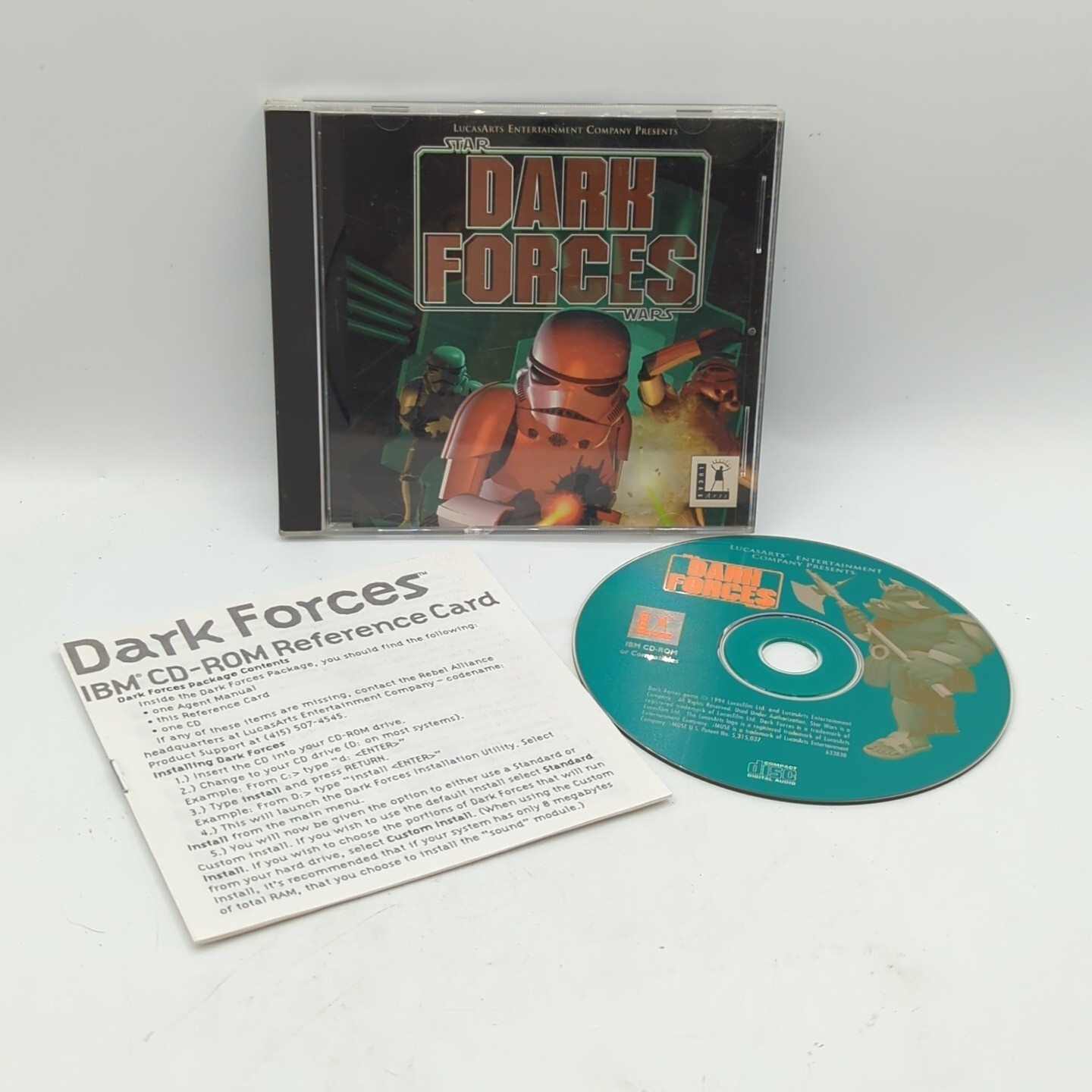 Star Wars: Dark Forces (PC, 1994) CD-ROM Game Lucasfilm 23272306182| eBay