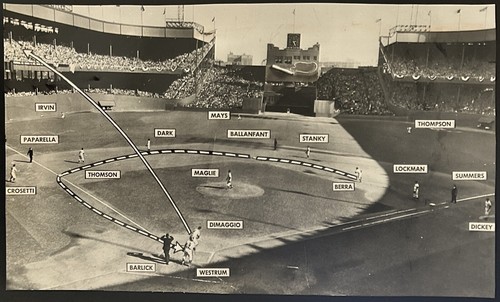 1951 Oversized Photo-Yankees Joe DiMaggio 5th Inning HR Game 4 World ...