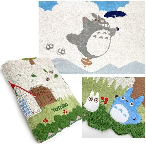 Studio Ghibli My Neighbor Totoro Bath Towel (Walk in the Sky) 60x120cm ...