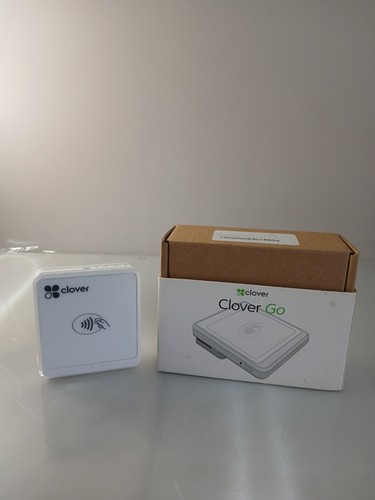 Clover Go RP457C Contactless + Chip + Swipe Card Reader in White with ...