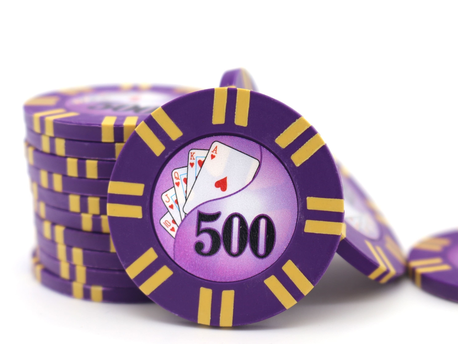 Bulk 1000 Poker Chips 2 Stripe Twist 8 Gram - Pick Your Denominations ...