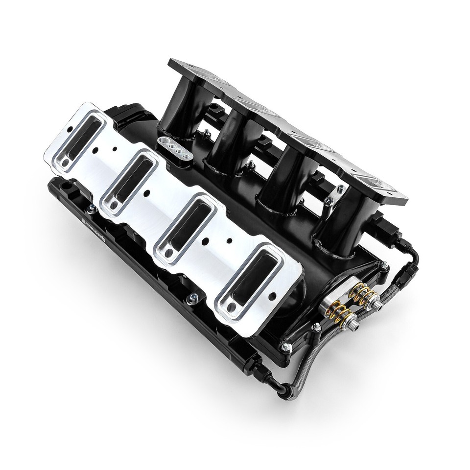 Chevy GM LS1 2pc Fabricated Ram Air 98mm 4 Bolt EFI Intake Manifold ...