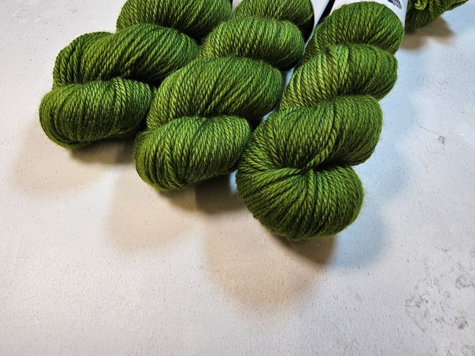 Sw Merino Garn, Aran Gewicht, 100g, Moosgrün | eBay