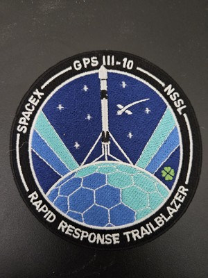 GPS III-10 Employee Mission Patch | eBay