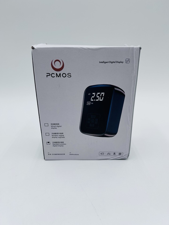 Pcmos Wireless Air Pump Compressor Multifunctional 150psi Car Bicycle | eBay