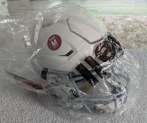 New w/Tags Riddell SpeedFlex Football Helmet White w/ Facemask Youth ...