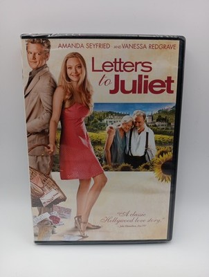 Letters to Juliet DVD Brand New Sealed 2010 Amanda Seyfried Vanessa ...