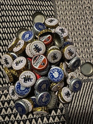 mixed 100 Beer Bottle Caps twist off dent free Free Ship Upcycle Arts ...