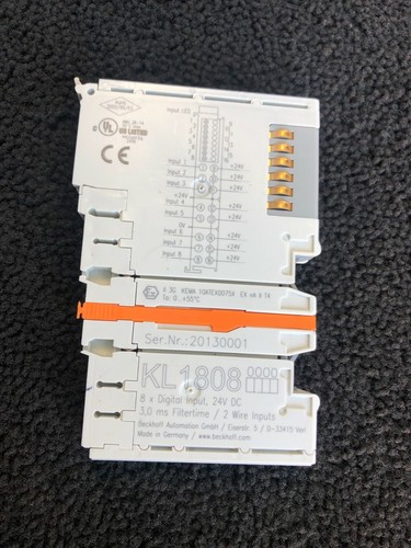 Beckhoff KL 1808 8x Digital Input 24V 3.0ms Filtertime /2 wire input | eBay