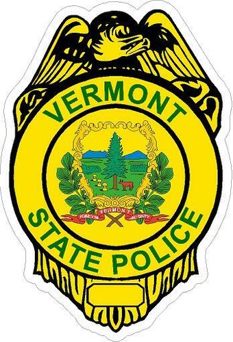 Vermont Highway Patrol Reflective Vinyl Decal Car Sheriff Trooper VT | eBay
