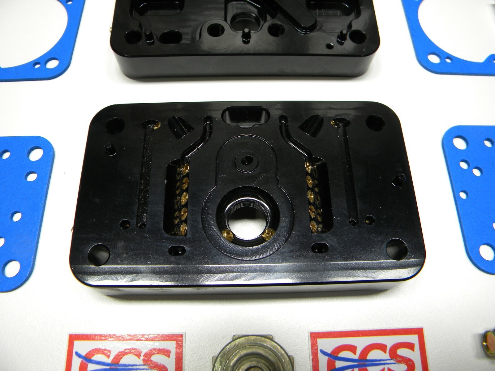 Holley QFT CCS 1050 CFM Pro Billet Dominator Metering Block 2 Circuit 5 ...