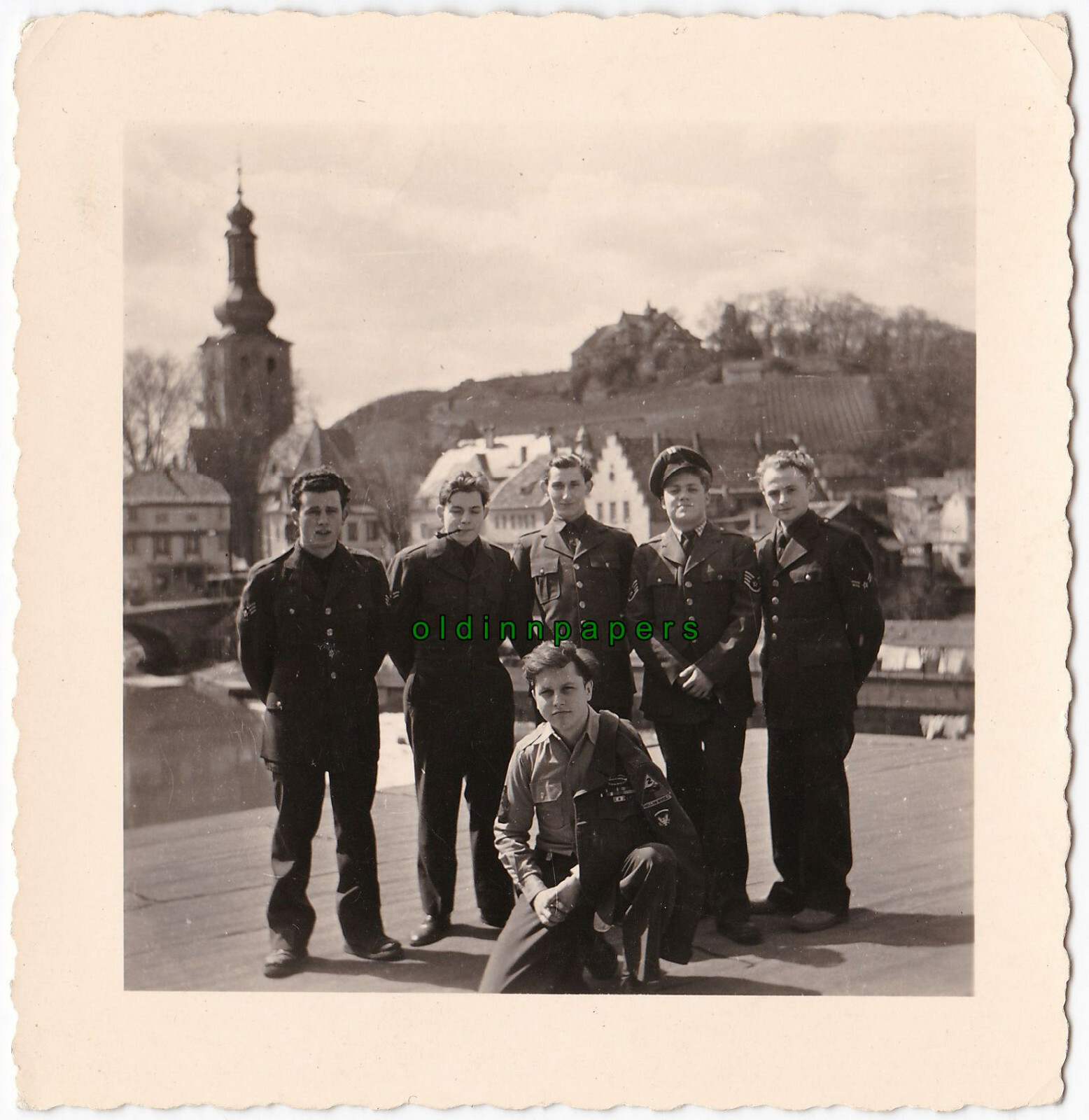 US Army 2nd Armored Division 2.Panzer-Div. Soldaten Orden old Photo ...