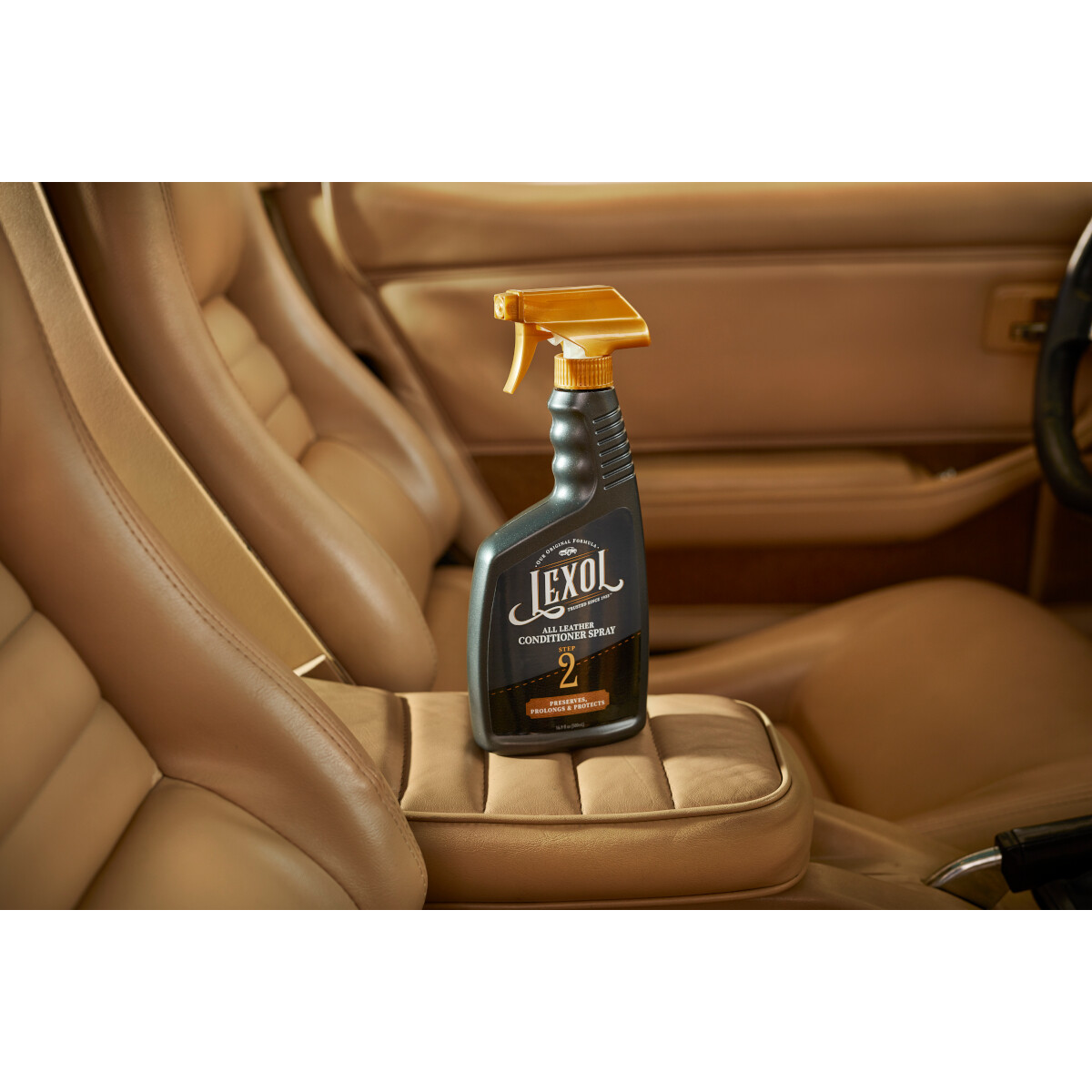 Lexol All Leather Conditioner Spray, for Use on Leather, 16.9 oz. Spray ...