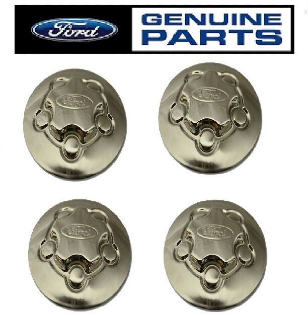 OEM 98-11 Crown Victoria Police Interceptor Chrome Wheel Center Cap 4PC ...