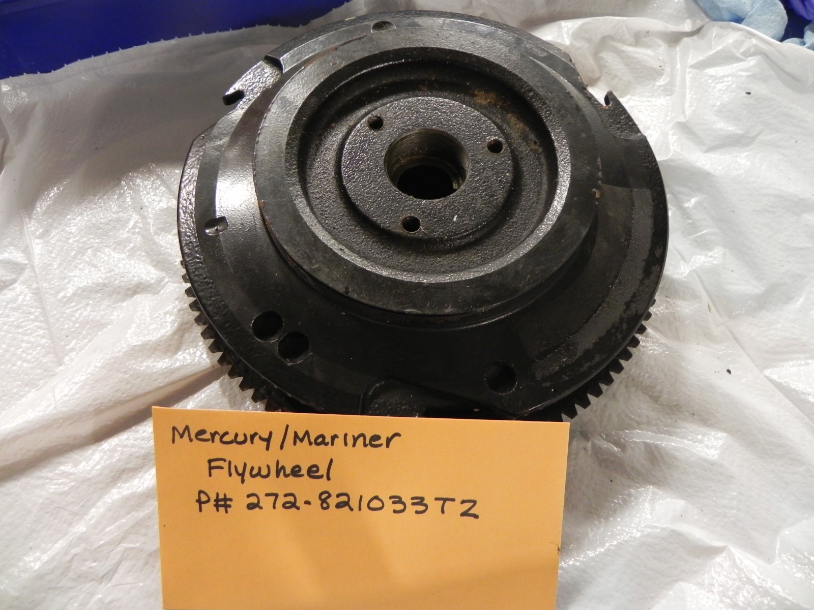 Mercury Mariner O.B. Factory Flywheel P# 272-821033T2 Magnets in Great ...