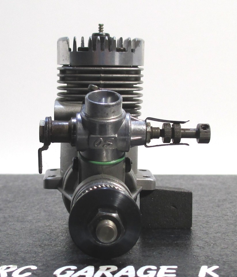 O.S. MAX-32F ABC 5.23cc 2 cycle glow engine with muffler for R/C ...