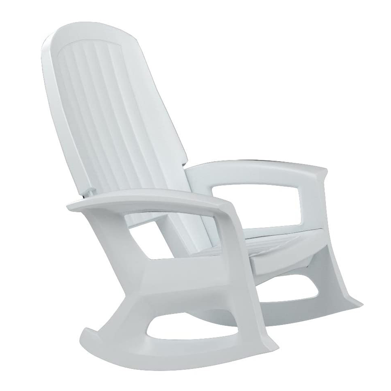 Semco Plastics Rockaway Heavy Duty All-Weather Outdoor Rocking Chair ...