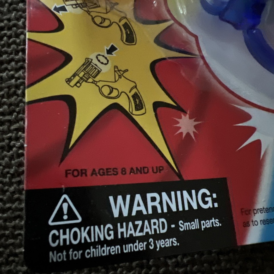 NEW Hunson SUPER X Cap Gun SNUB NOSE 8-SHOT RING CAPS TOYS Vintage | eBay