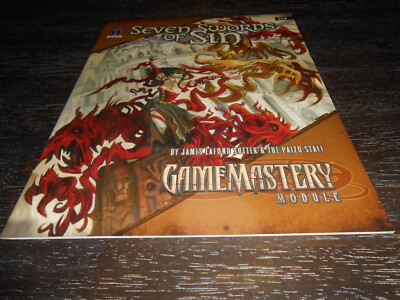 Seven Swords of Sin adventure D2 Pathfinder 3.5e d20 Paizo D&D Dungeons ...