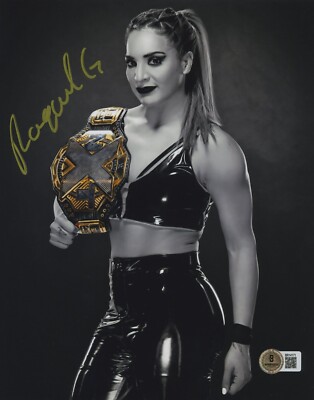 *NXT CHAMPION* WWE NXT RAQUEL RODRIGUEZ SIGNED 8x10 BECKETT AUTO | eBay
