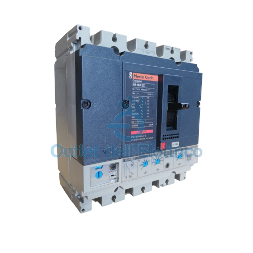 Merlin Gerin 35985 NS160SX Switch Automatic 4P 160A 50KA STR22SE | eBay